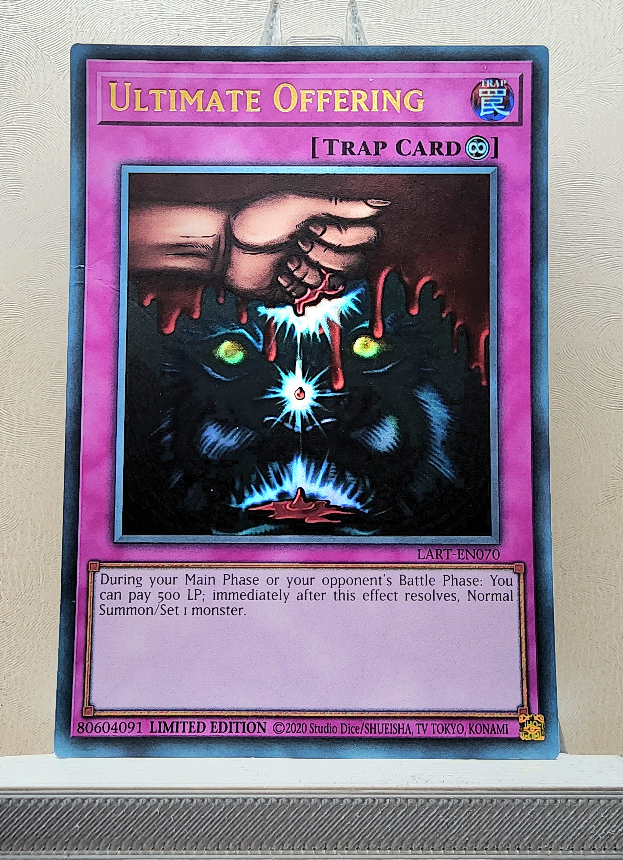 Yugioh! 1x Ultimate Offering (LART - Ultra Rare) Limited Edition – KAWAIII SUSHI