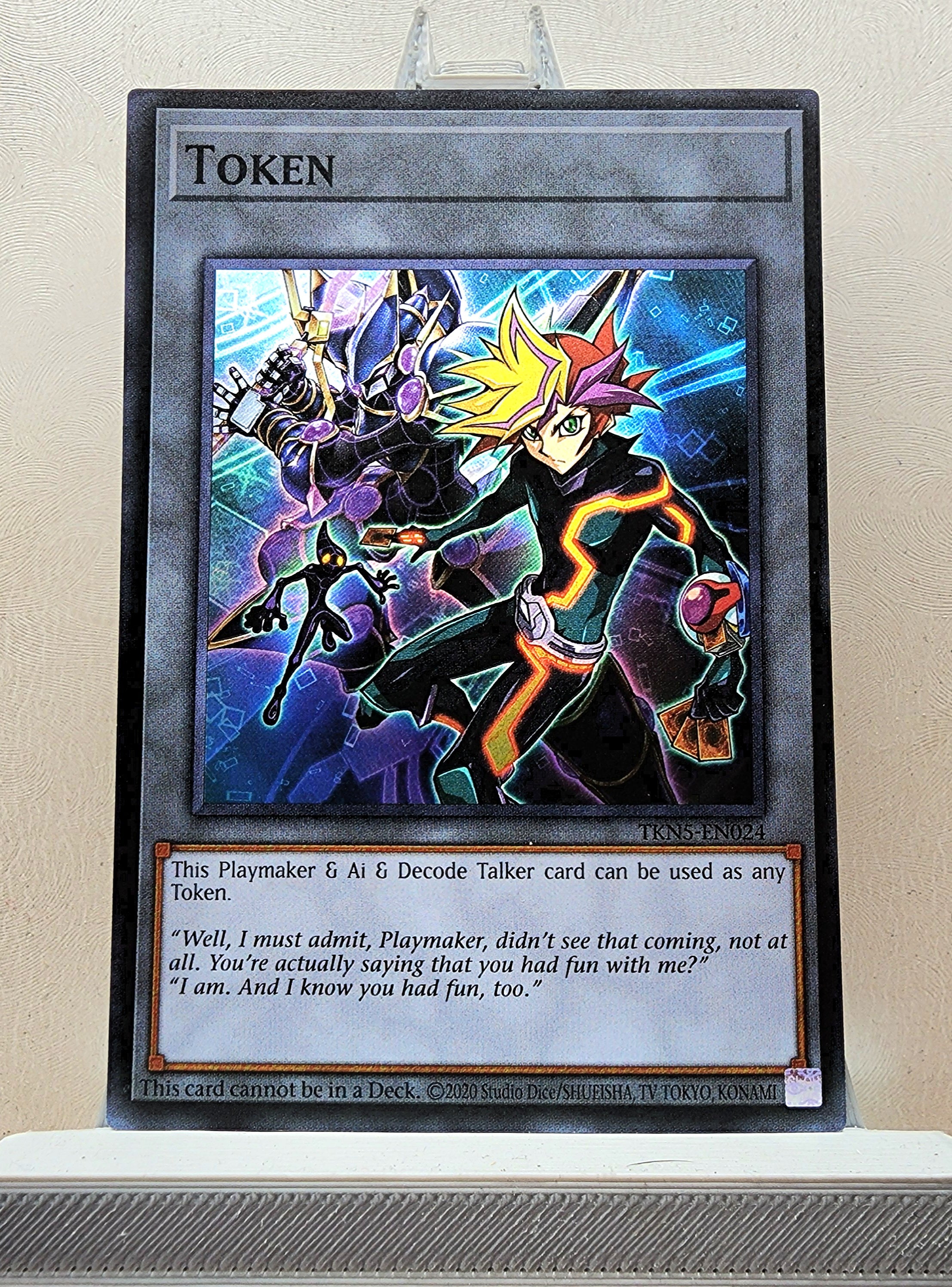 Yugioh! 1x Playmaker & Ai & Decode Talker Token (TKN5 - Super Rare) Un – KAWAIII SUSHI