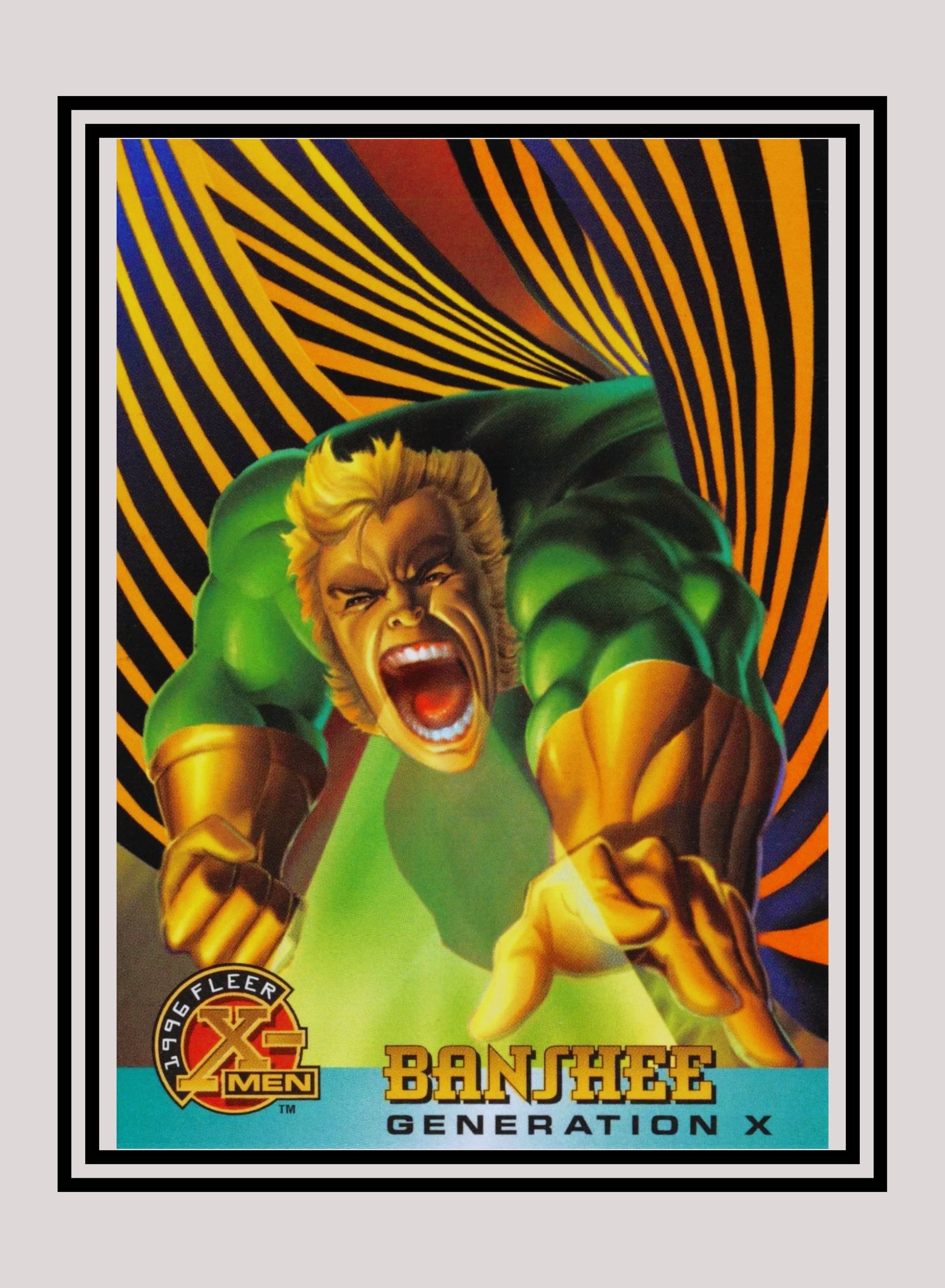 Marvel! 1x Banshee - Base (#029 - 1996 Fleer X Men) – KAWAIII SUSHI