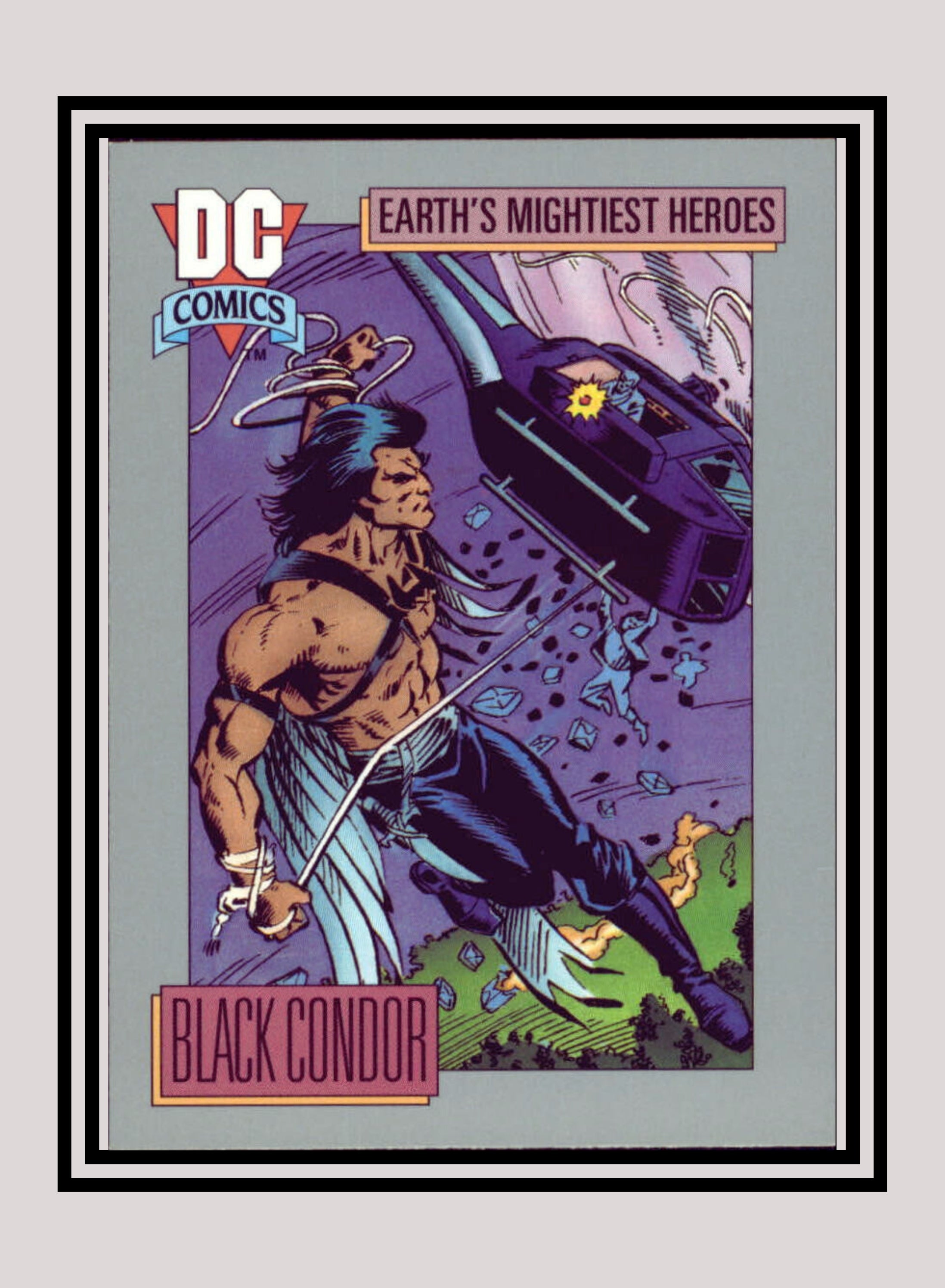 DC! 1x Black Condor - Base (#034 - 1991 Impel DC Cosmic Cards ...