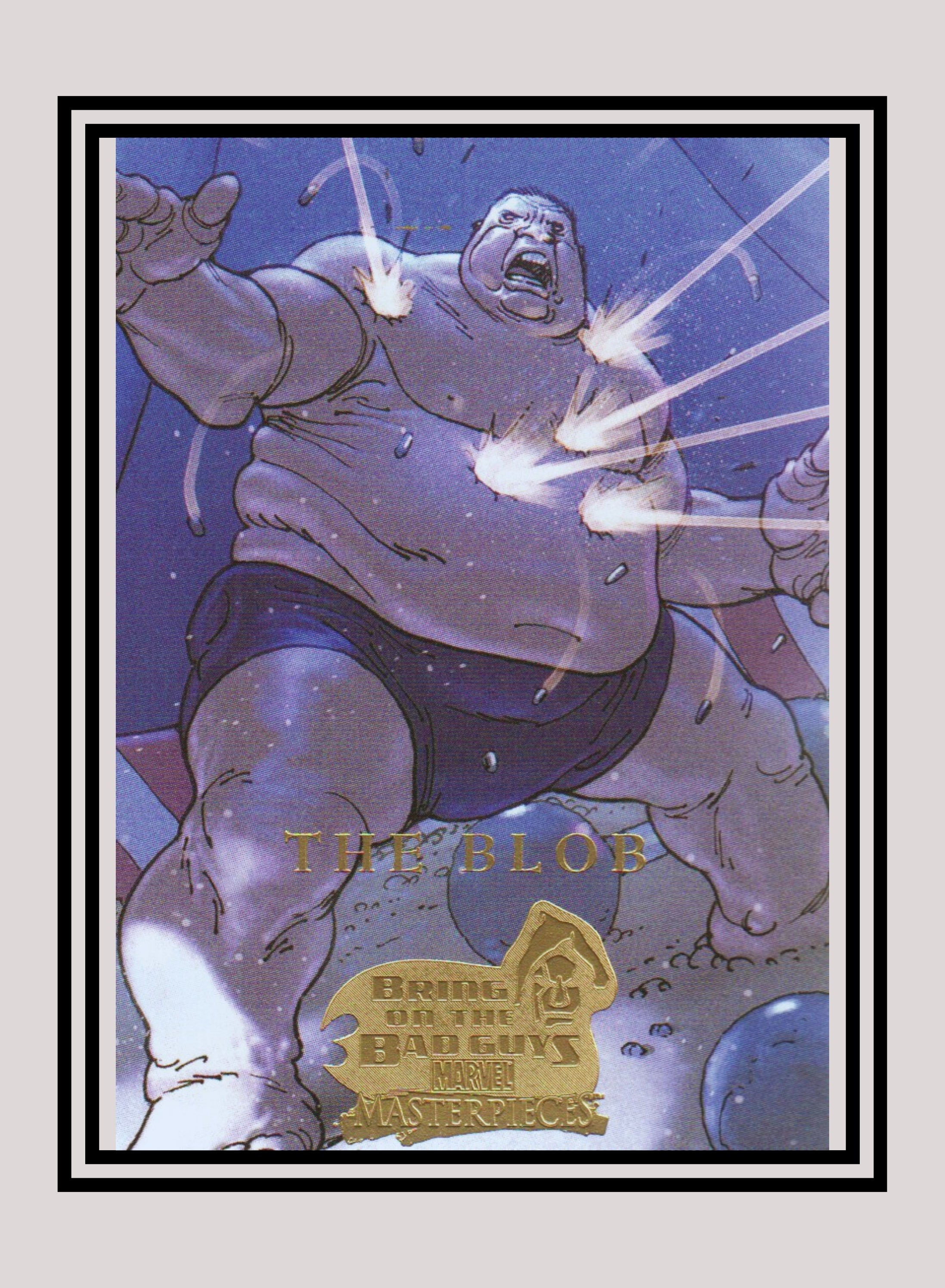 Marvel! 1x The Blob - Base (#06 - 2008 Upper Deck Marvel Masterpieces ...