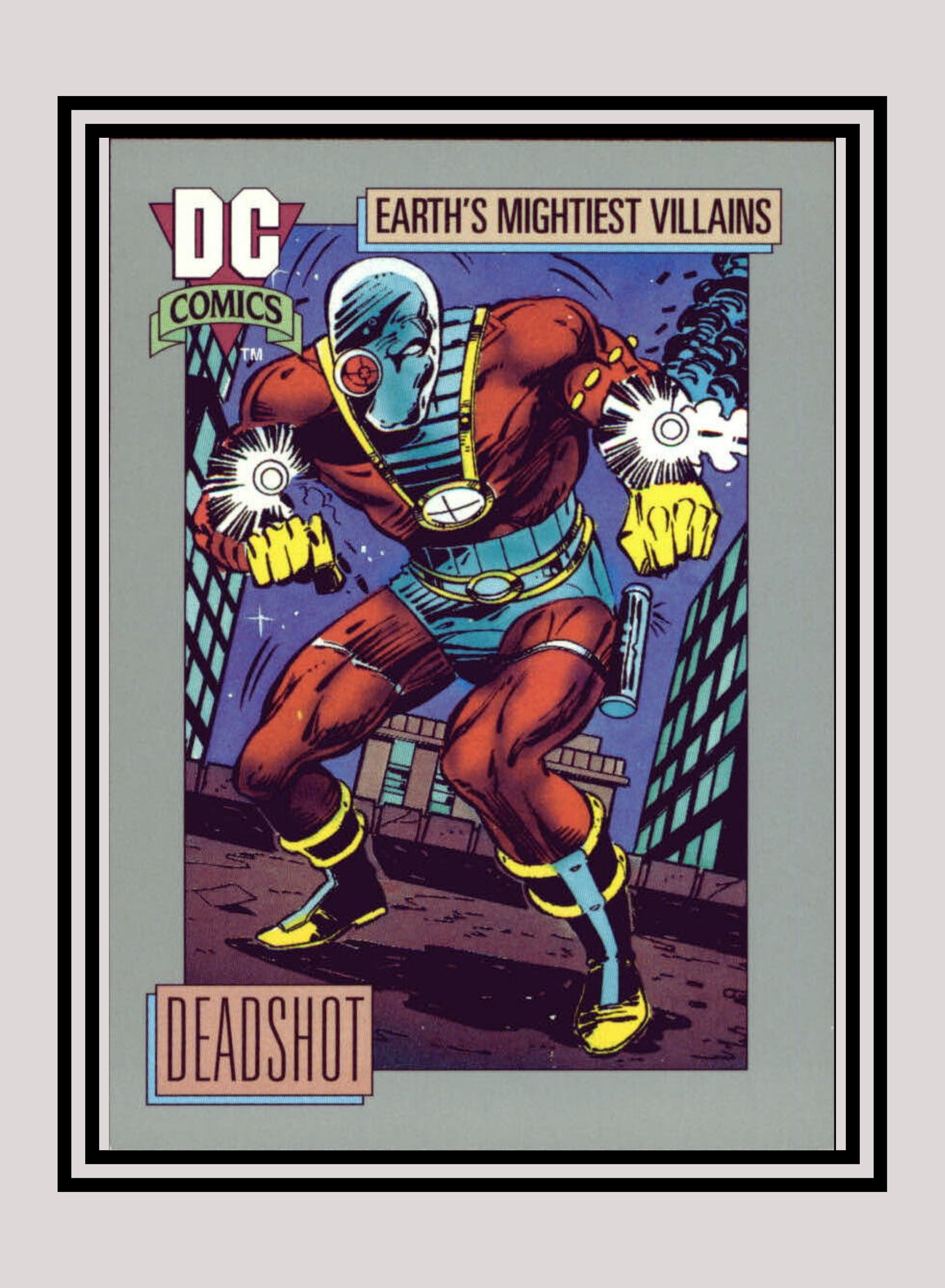 DC! 1x Deadshot - Base (#091 - 1991 Impel DC Cosmic Cards) – KAWAIII SUSHI