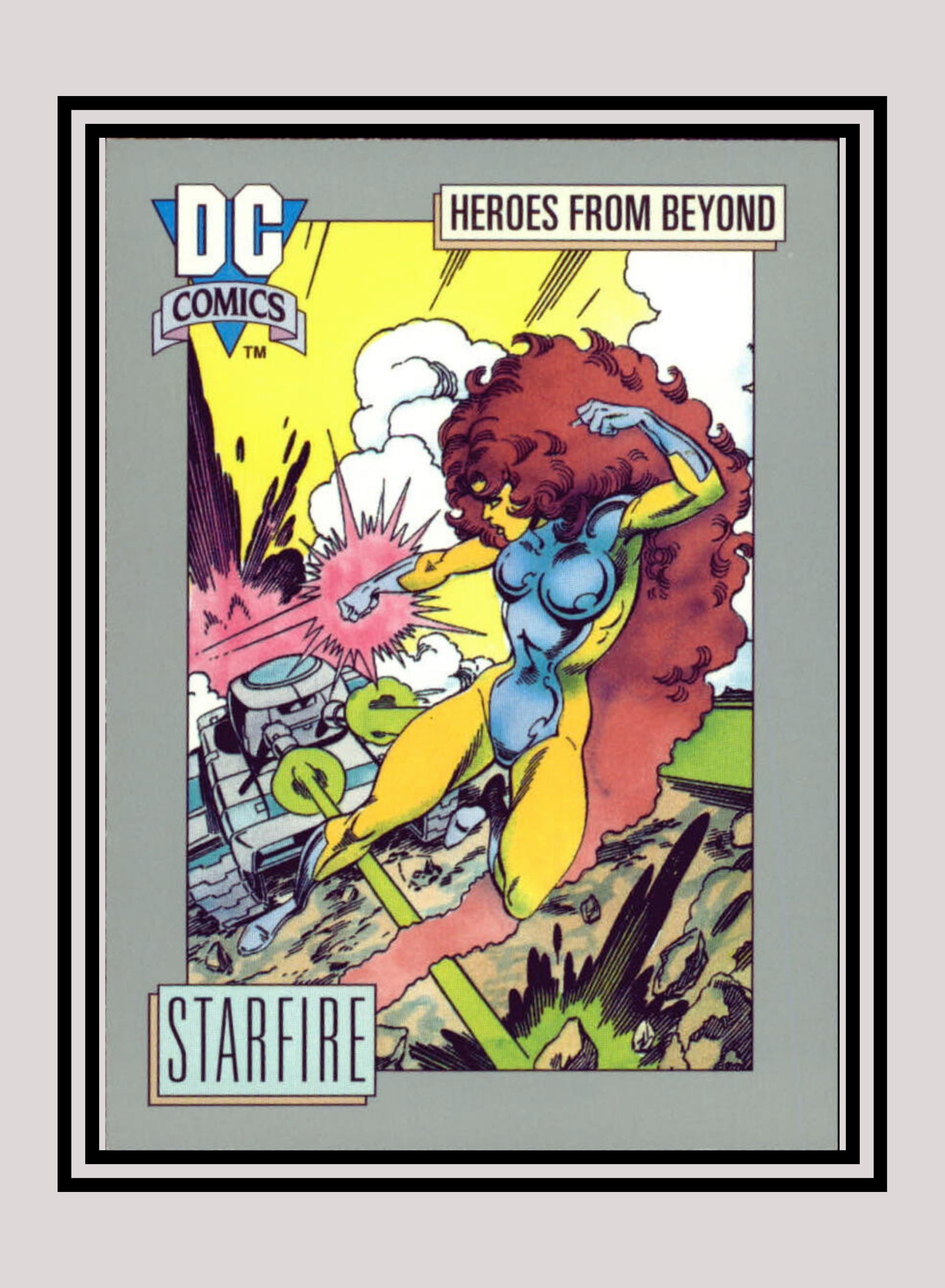 DC! 1x Starfire - Base (#125 - 1991 Impel DC Cosmic Cards) – KAWAIII SUSHI