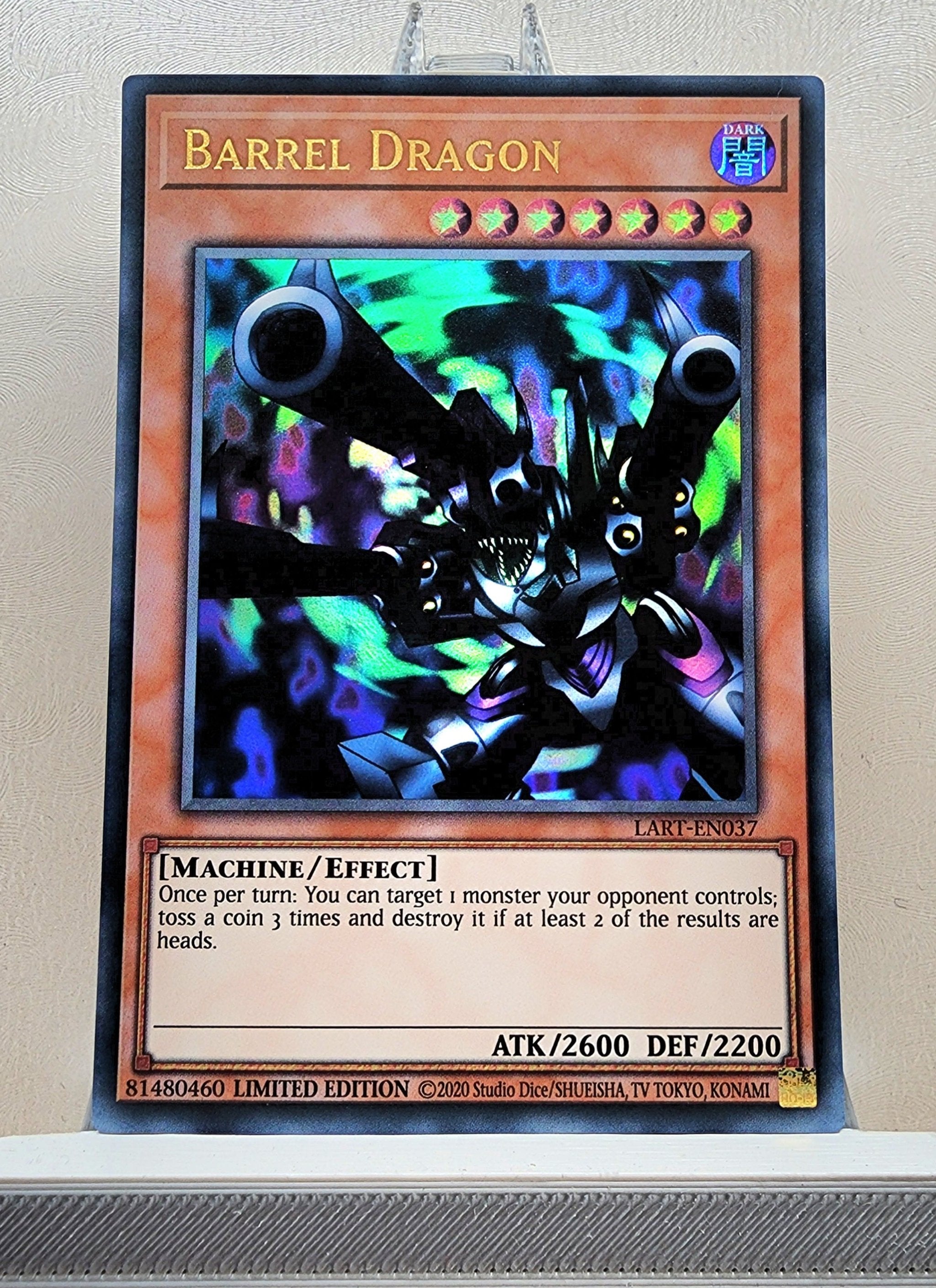 Yugioh! 1x Barrel Dragon (LART - Ultra Rare) Limited Edition – KAWAIII ...