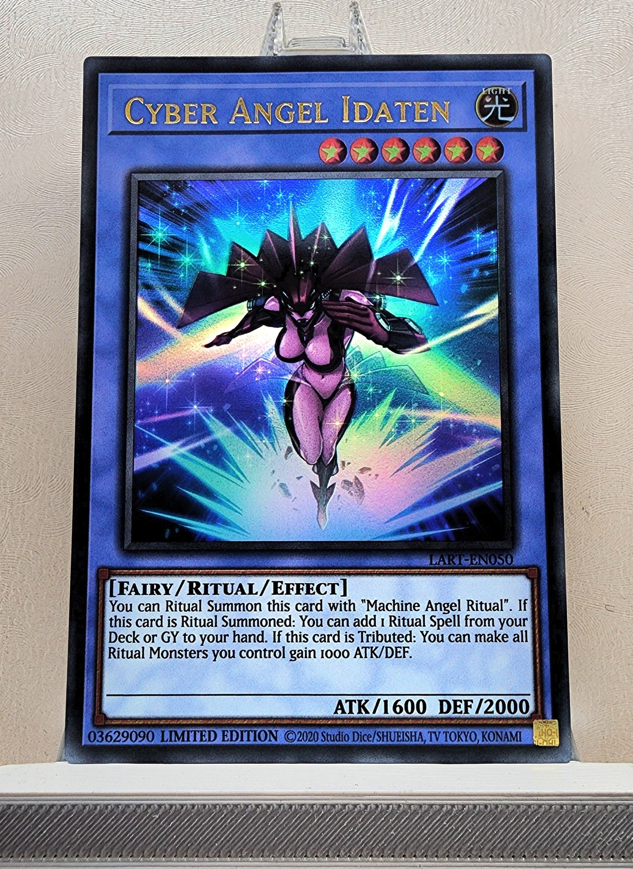 Yugioh! 1x Cyber Angel Idaten (LART - Ultra Rare) Limited Edition ...