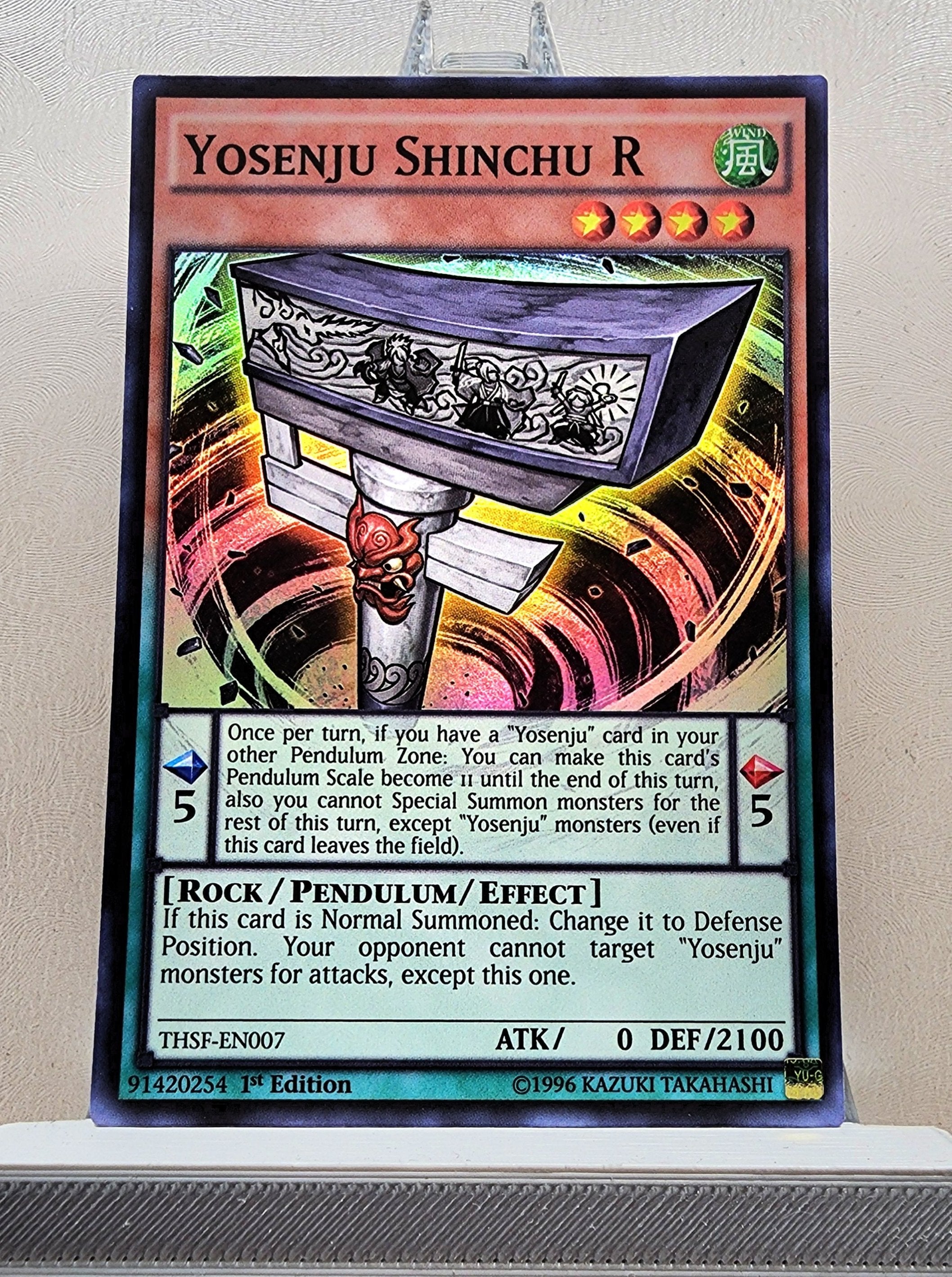 Yugioh! 1x Yosenju Shinchu R (THSF - Super Rare) 1st/Unli Edition ...