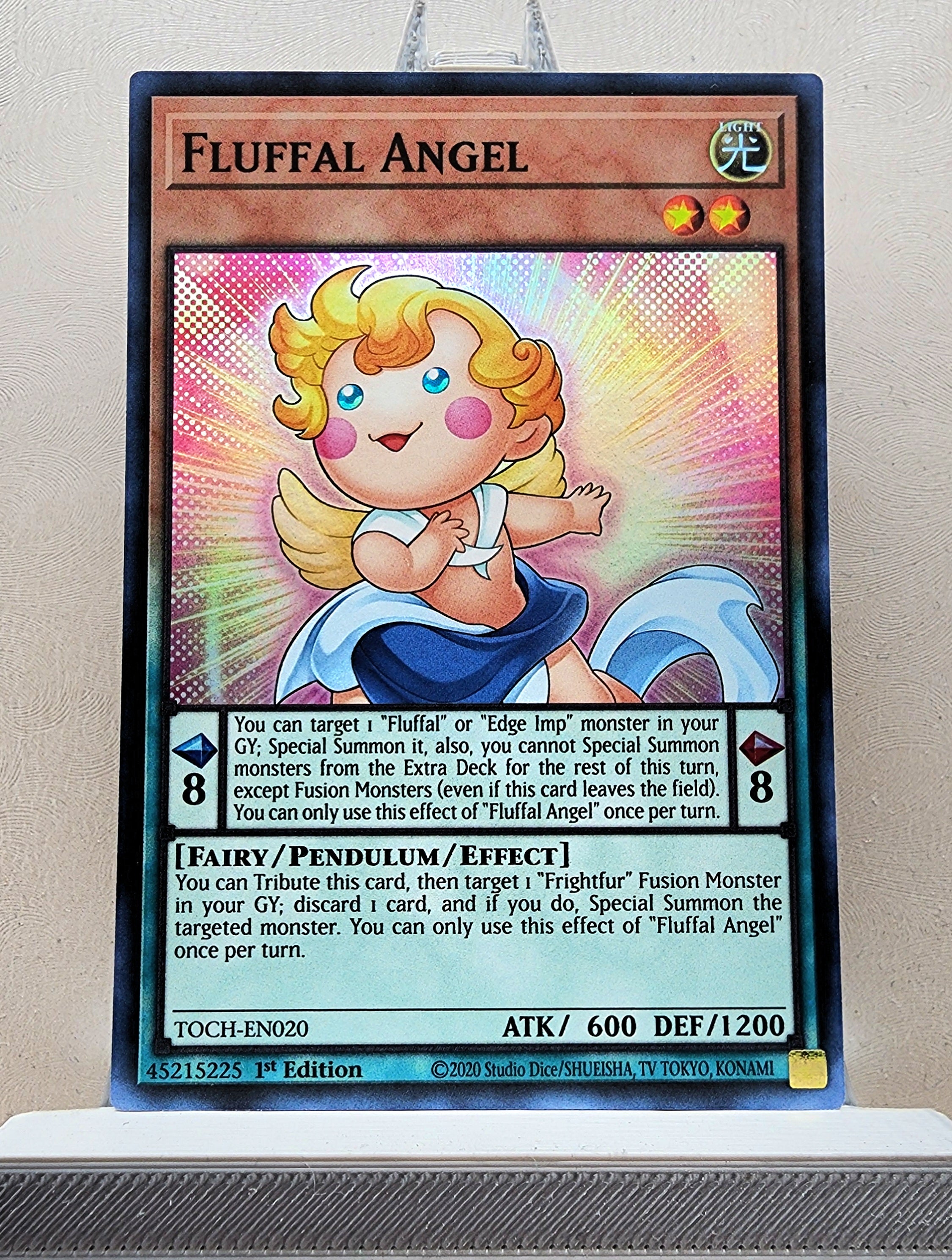 Yugioh! 1x Fluffal Angel (TOCH - Super Rare) 1st/Unli Edition – KAWAIII ...