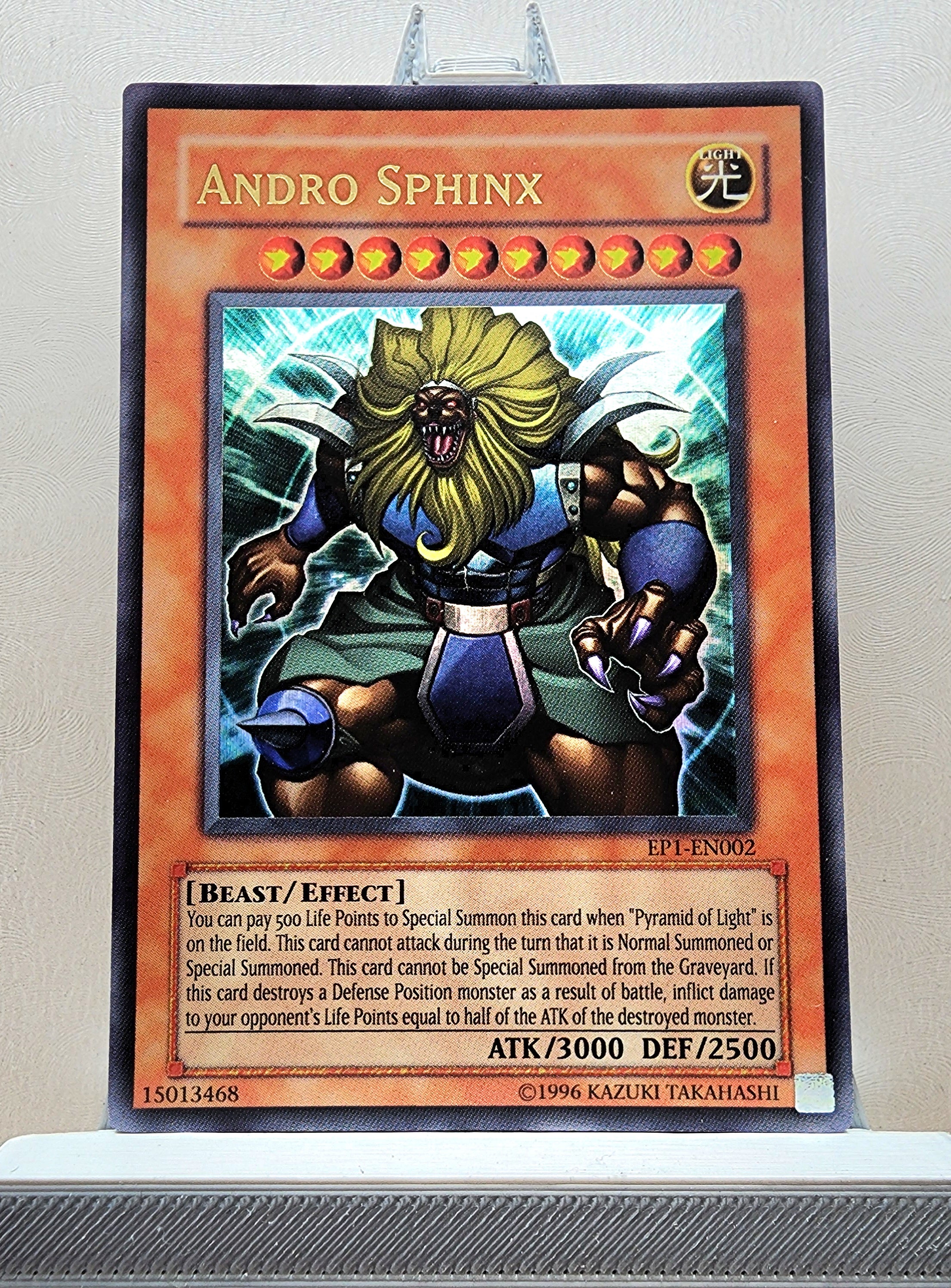 Yugioh! 1x Andro Sphinx (EP1 - Ultra Rare) Unli Edition – KAWAIII SUSHI