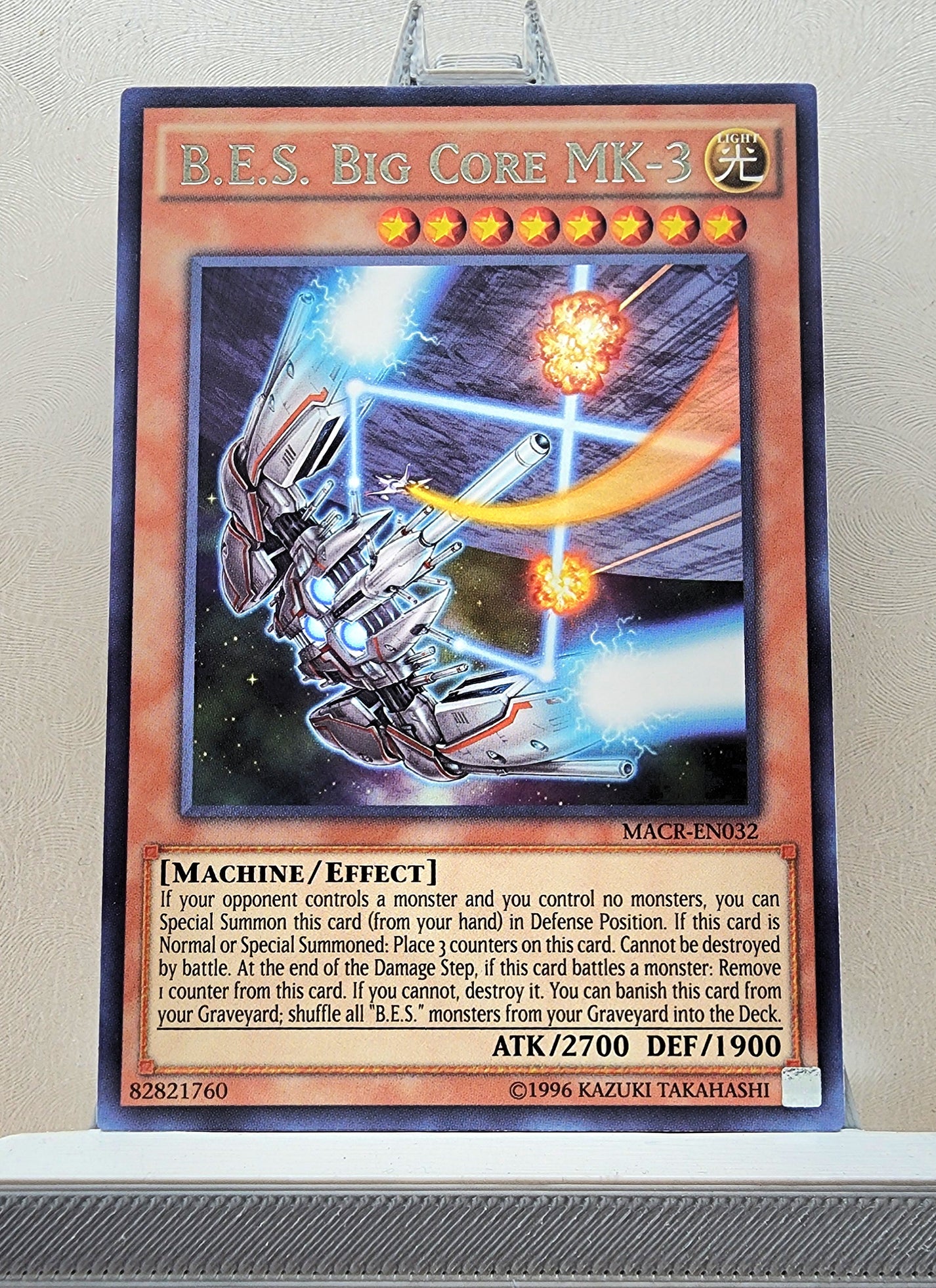 Yugioh! 1x B.E.S. Big Core MK-3 (MACR - Rare) 1st/Unli Edition ...