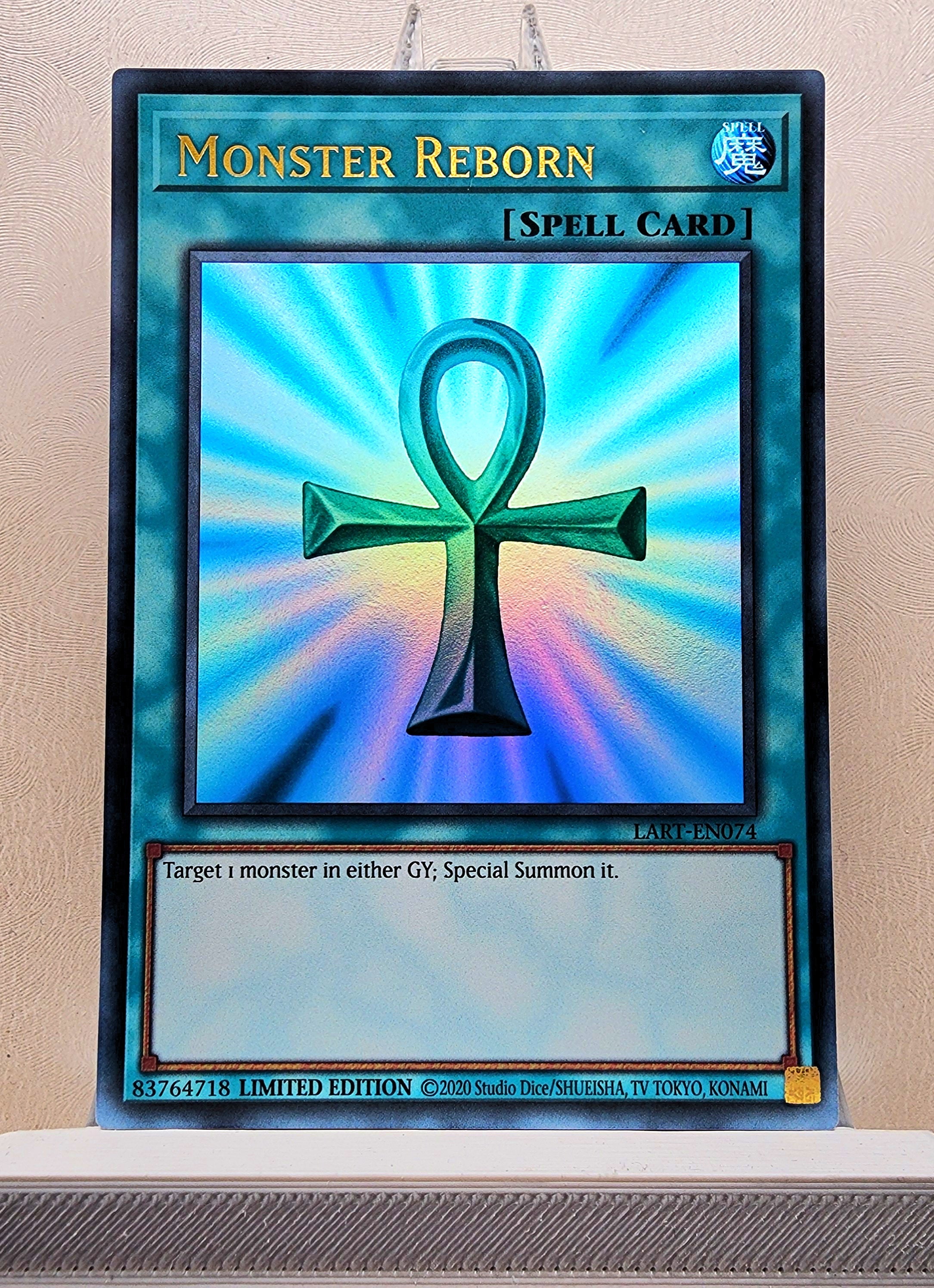 Yugioh! 1x Monster Reborn (LART-EN074 - Ultra Rare) Limited Edition – KAWAIII SUSHI