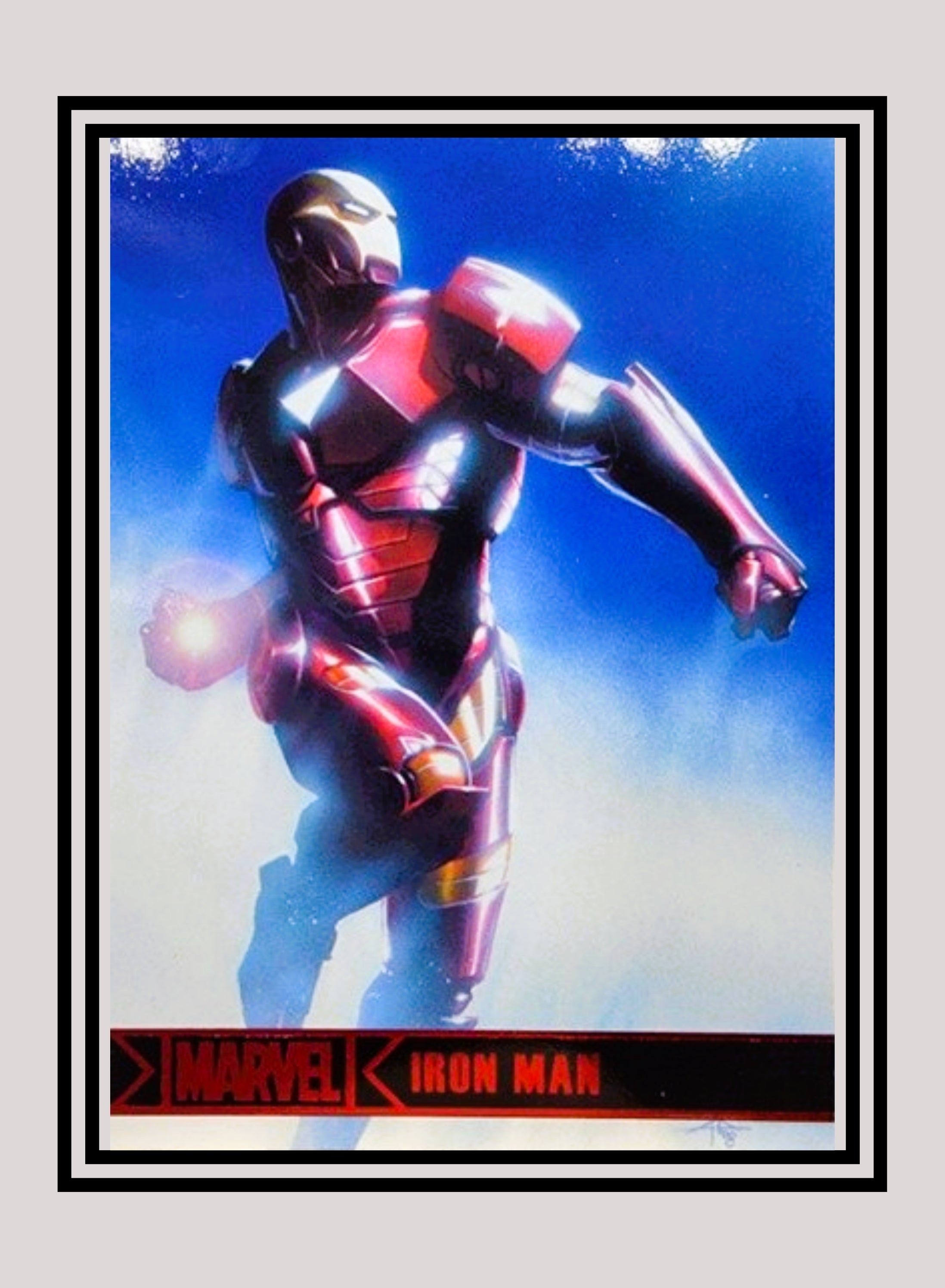 Marvel! 1x Iron Man - Base (#42 - 2012 Rittenhouse Greatest Heroes ...