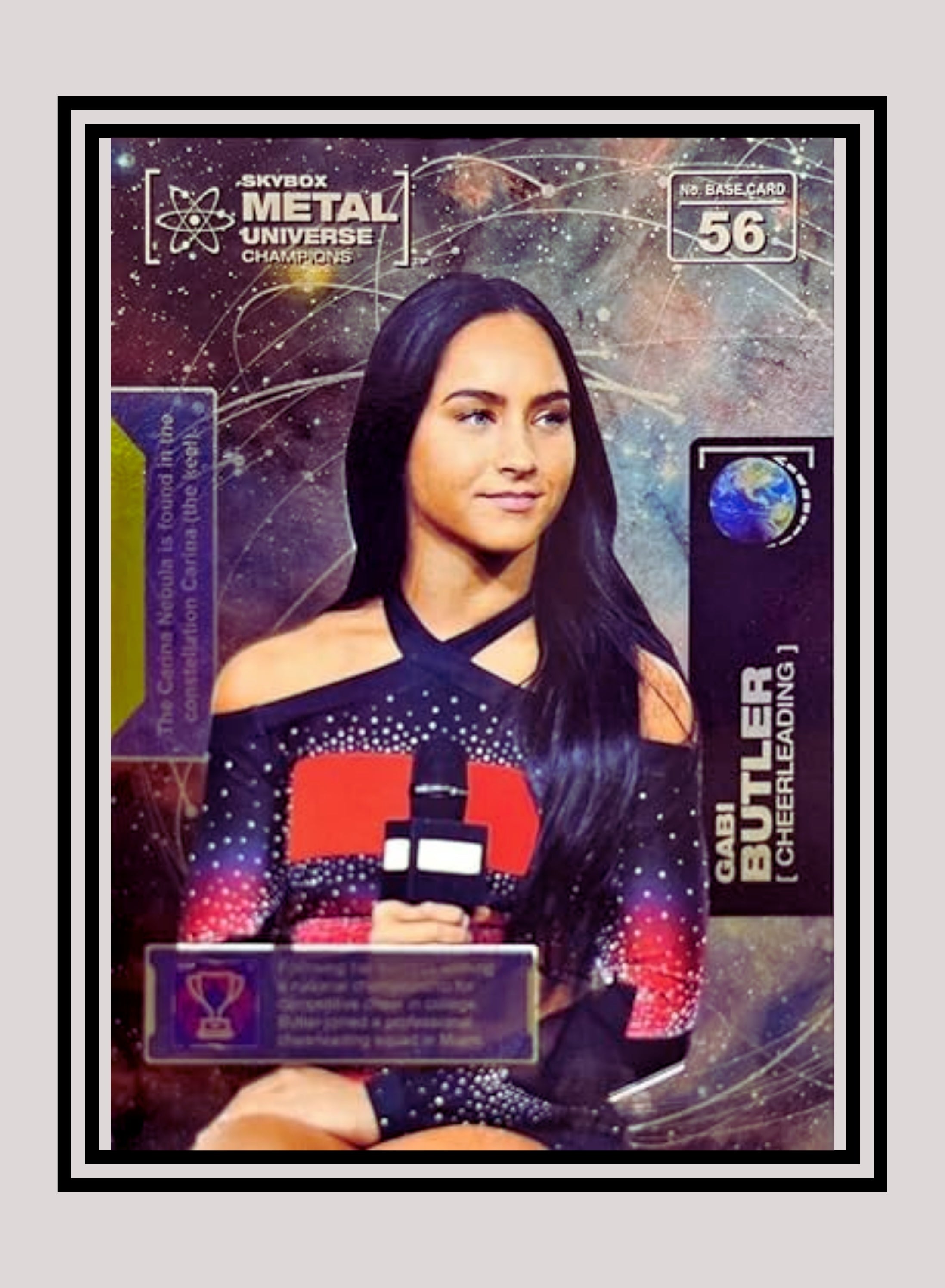1x Gabi Butler Pop Culture - Base (#056 - 2021 Skybox Metal Universe C ...